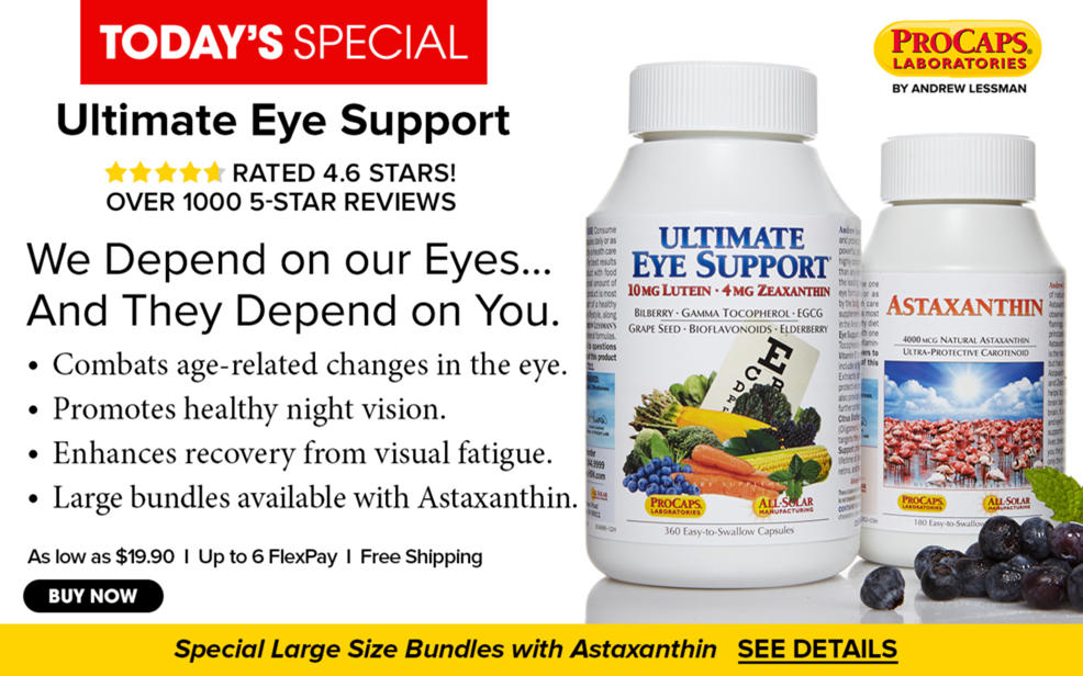 (HSN) Procap Labs Ultimate Eye Support OR Bundle with Ultimate Eye ...