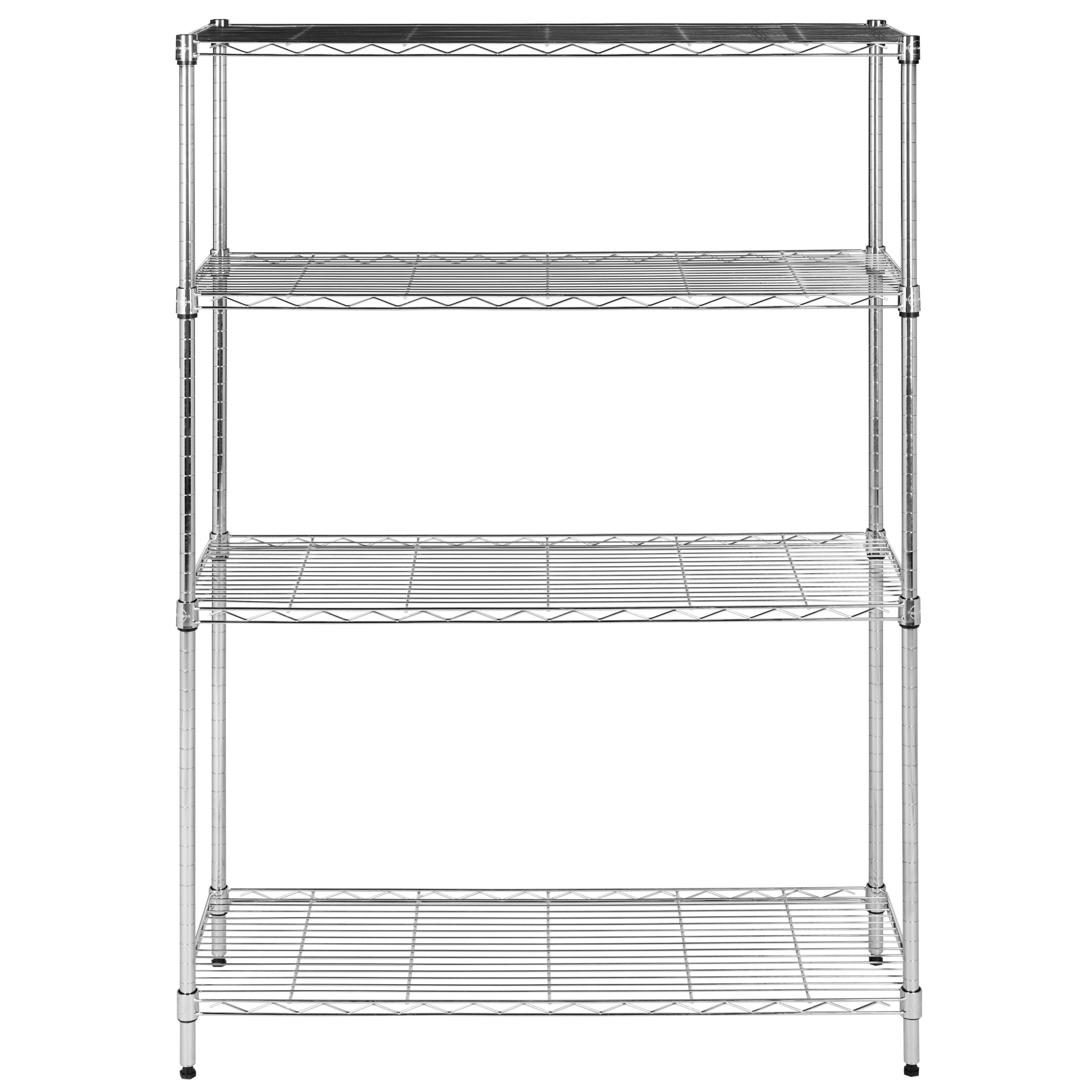 Happimess Delta 4-Tier Wire Rack - Chrome - 8273046 | HSN