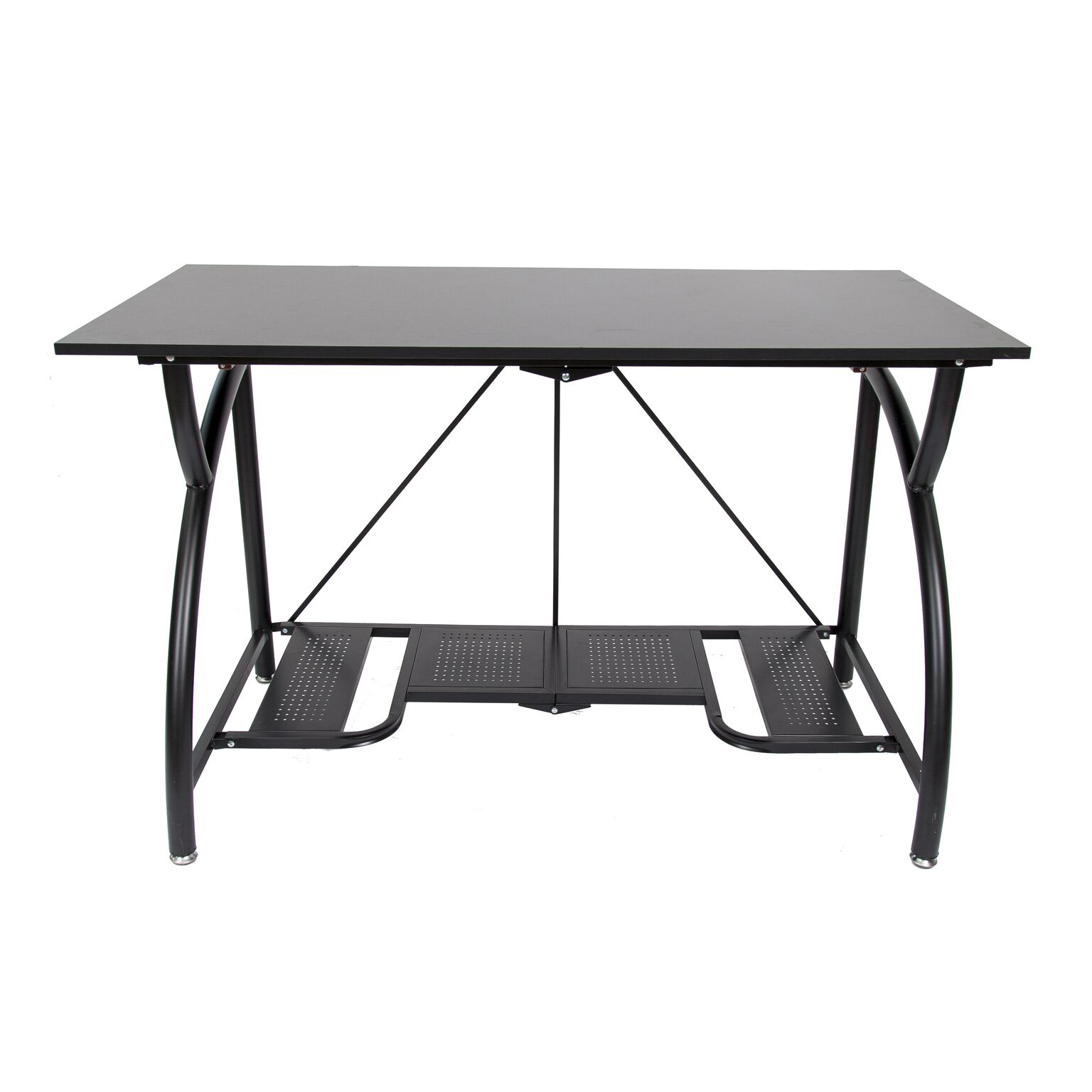 Origami Computer Desk - Black | HSN