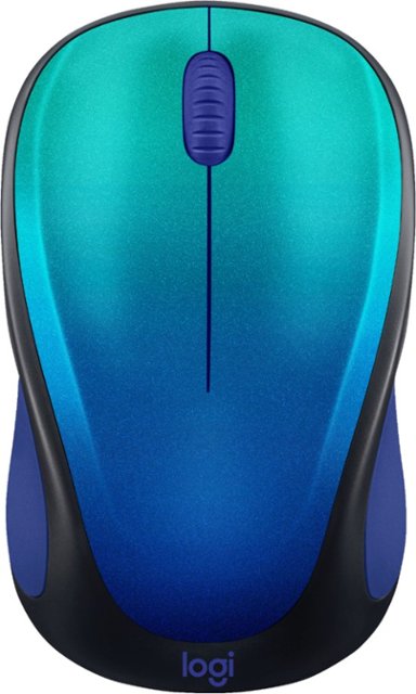 Logitech Limited Edition Wireless Compact Mouse - Blue Aurora | HSN