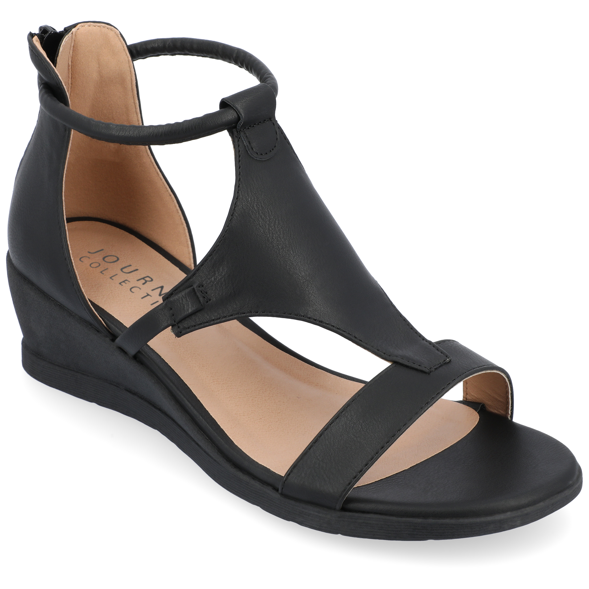 Journee Collection Women's Trayle Sandal Wedge - 20474988 | HSN