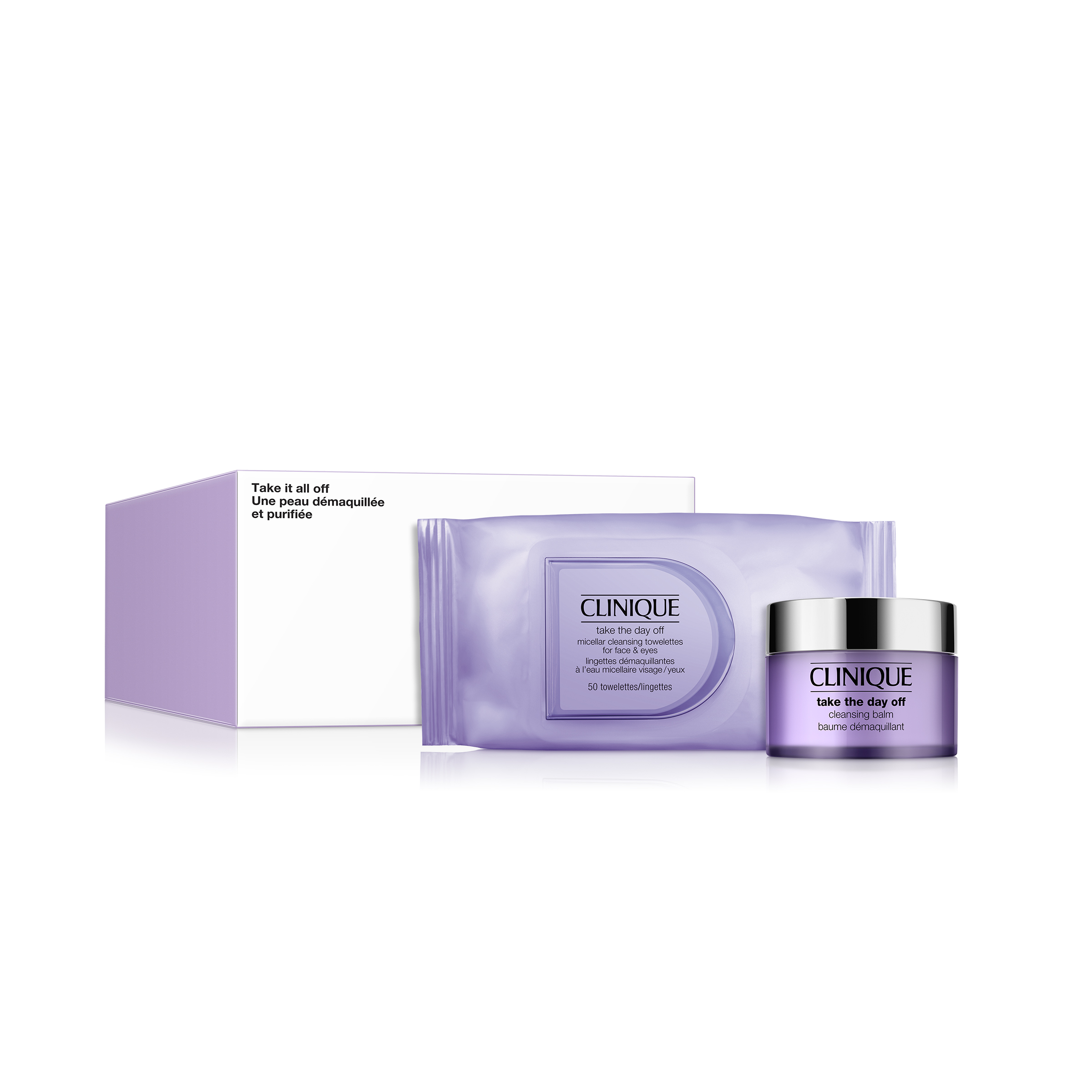 Clinique Take It All Off Makeup Remover Set - 20676728 | HSN