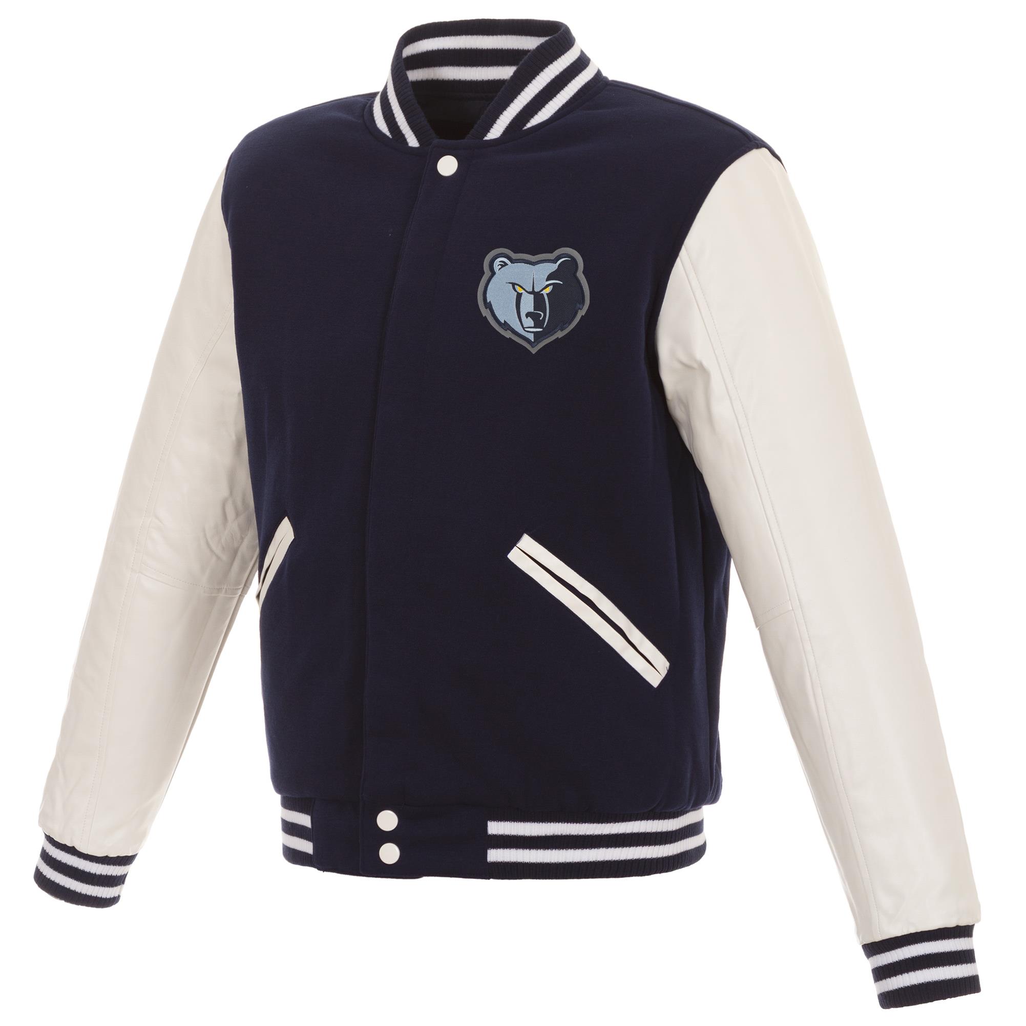 Officially Licensed NBA Unisex Fleece & Faux Leather Jacket - 10088656 ...