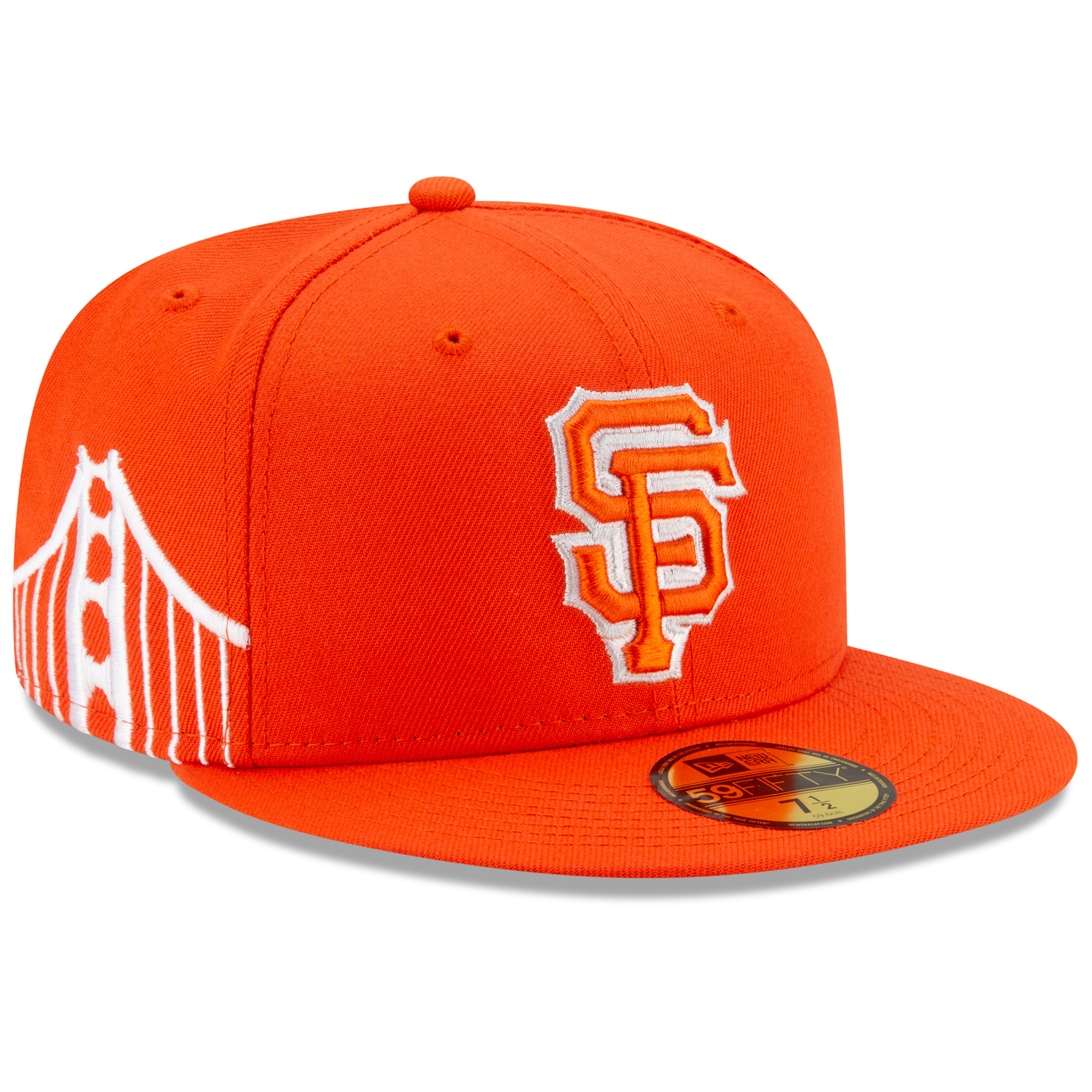 Officially Licensed MLB Men's Giants 2021 Fitted Hat - 20939591 | HSN