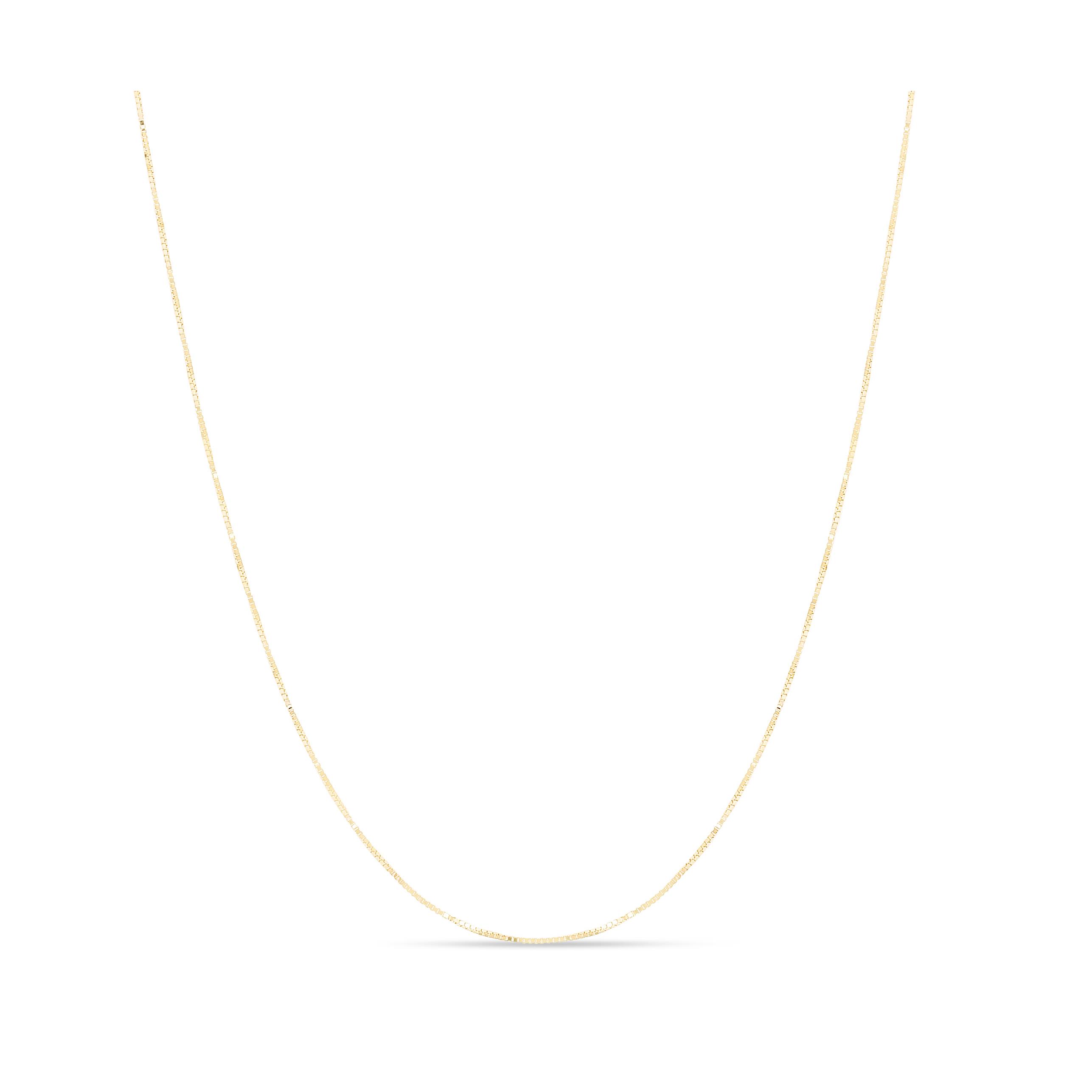 14K Gold Box Chain | HSN