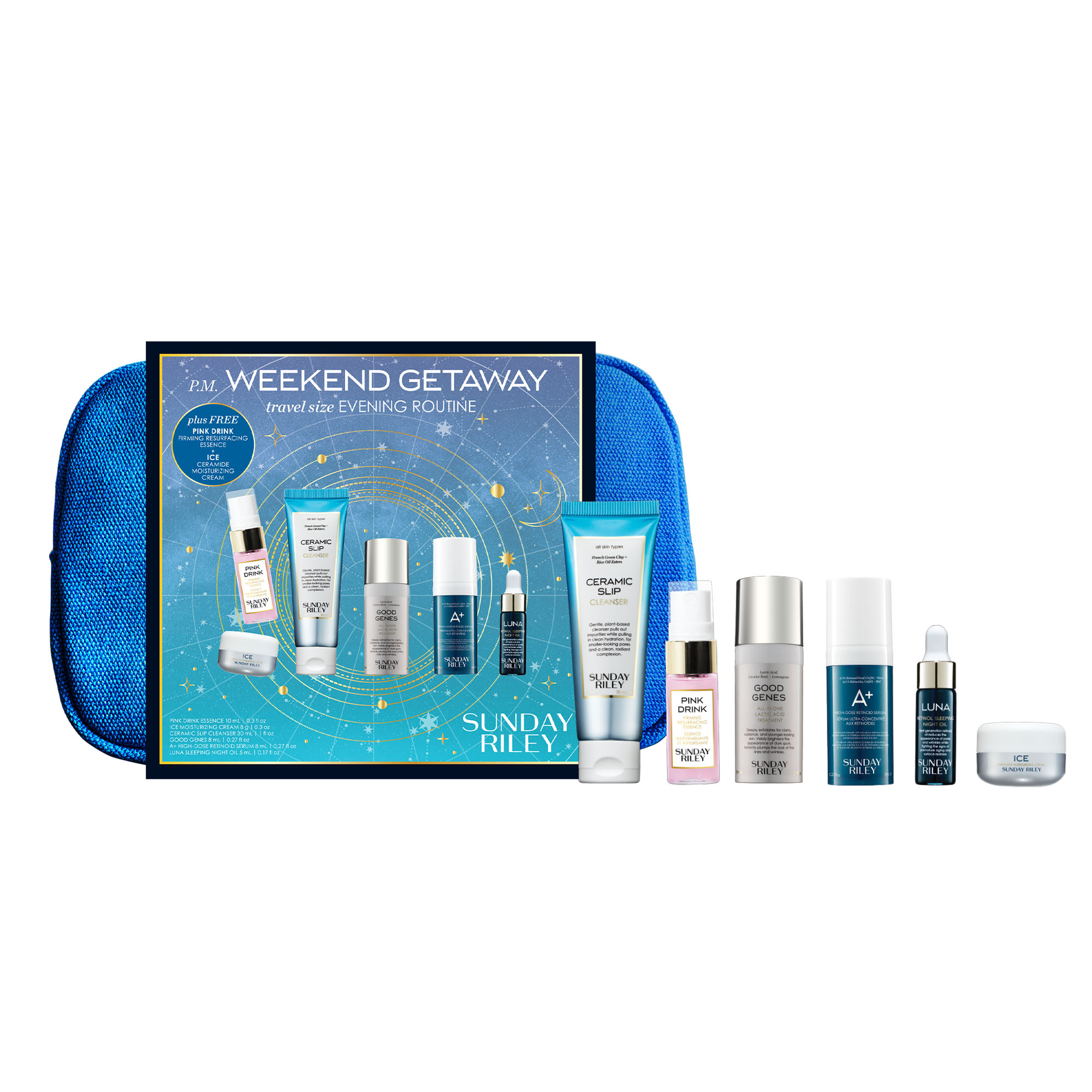 Sunday Riley 6-piece Evening Routine Minis | HSN
