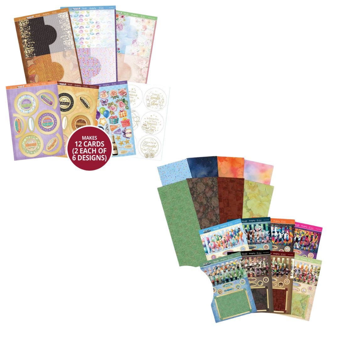 Hunkydory Crafts Concept Card Kit Duo: Wonderful Windows/Double Aspect ...