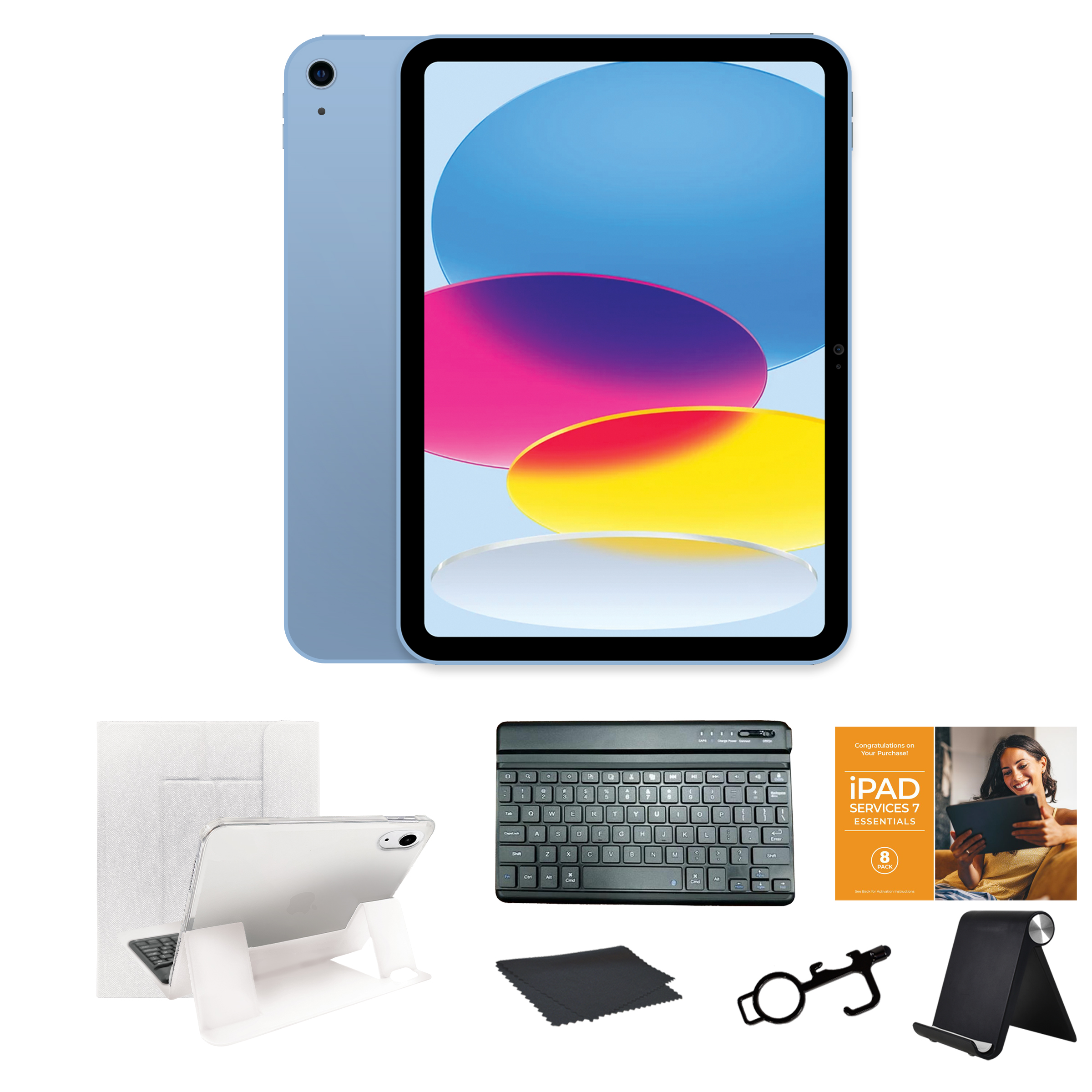 Apple iPad 10.9" 10th Gen 256GB Wifi Bundle | HSN