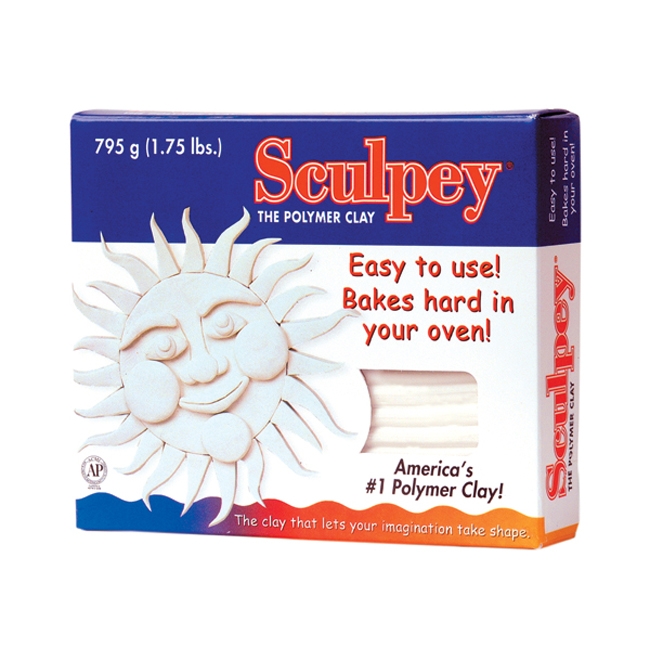 Sculpey Original Polymer Clay 1.75lb - White - 6213594 | HSN