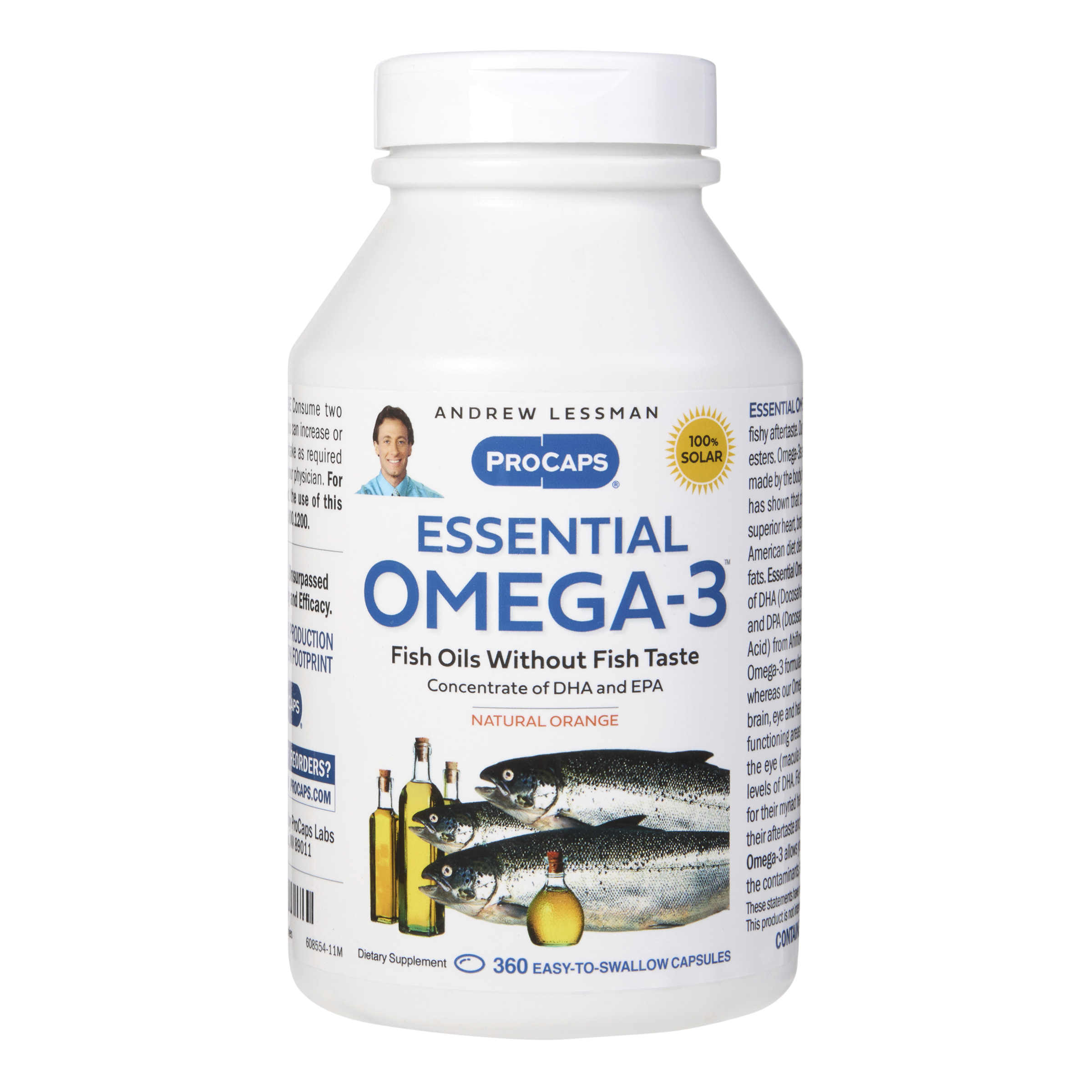 Essential Omega-3 Orange - 180 Capsules - 9580453 | HSN