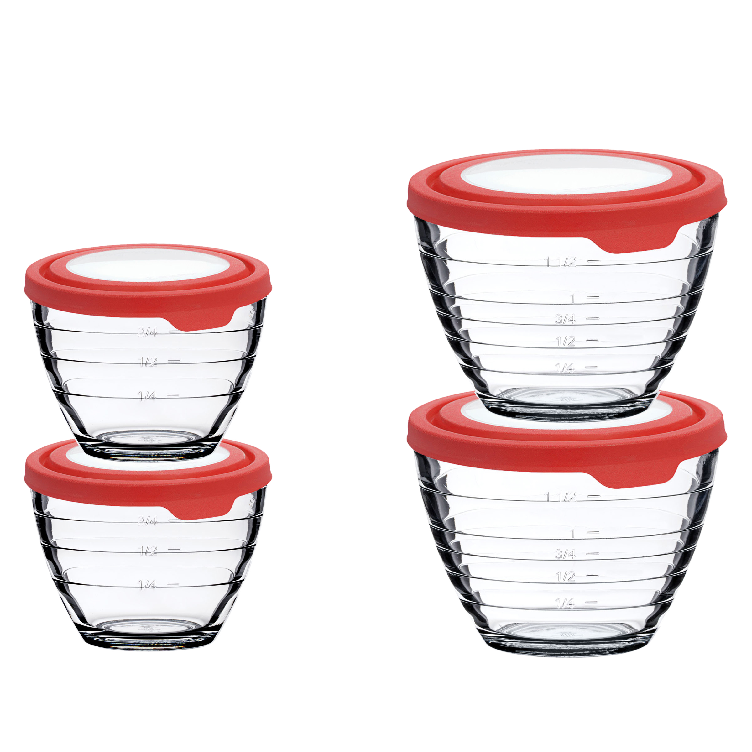 Anchor Hocking 8-piece TrueSeal 4-in-1 Prep & Store Bowl Set - 20674441 ...