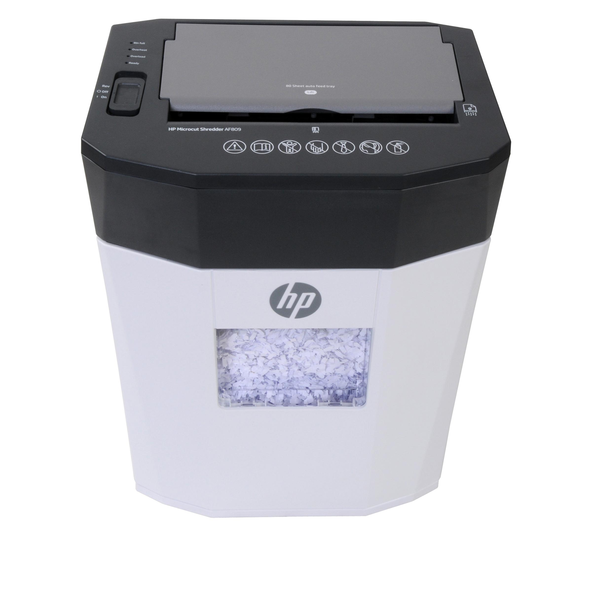 HP 80-Sheet Autofeed Shredder with 3.8 Gallon Bin - 20740217 | HSN