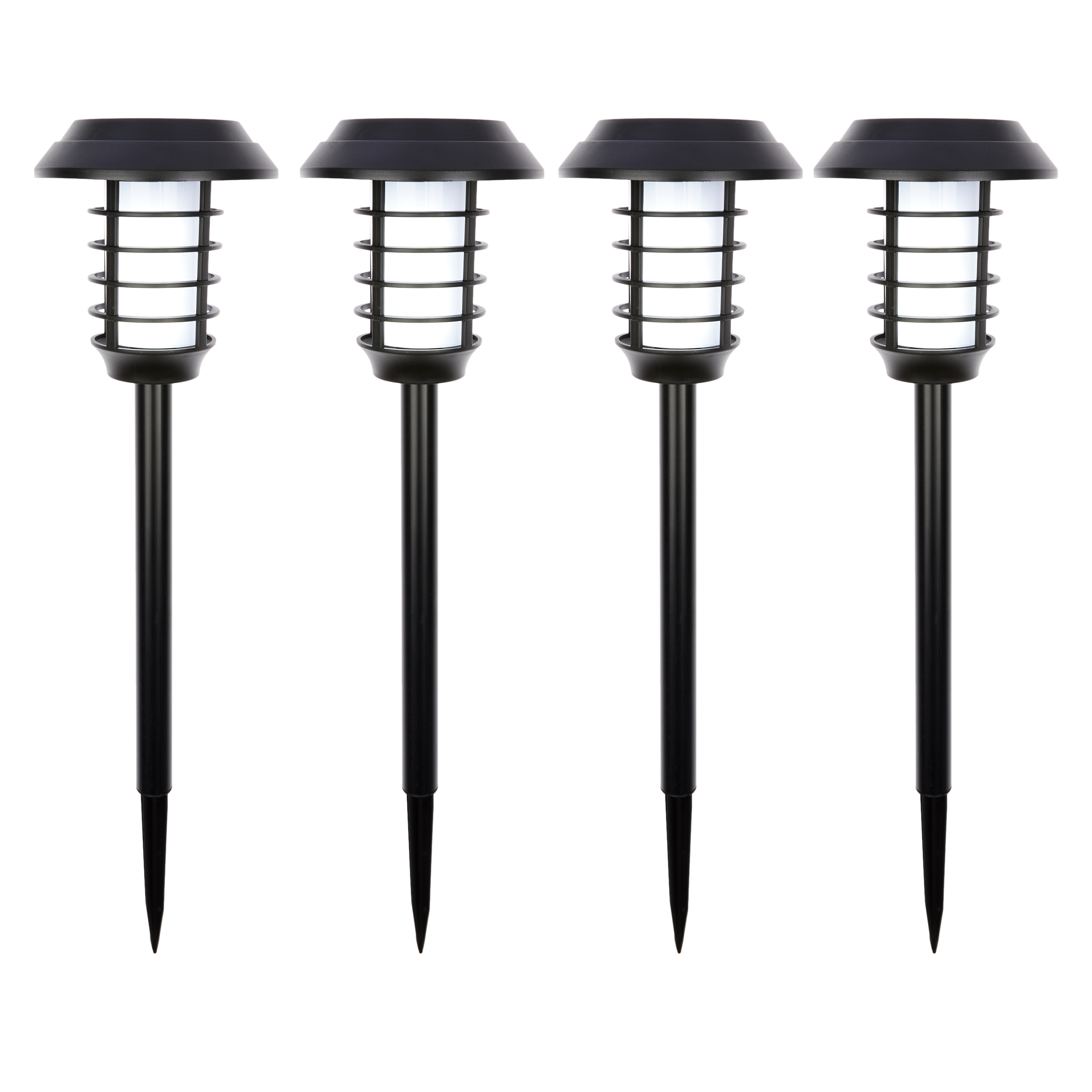 Bell + Howell Color Changing Solar Pathway Lanterns - 4-pack | HSN