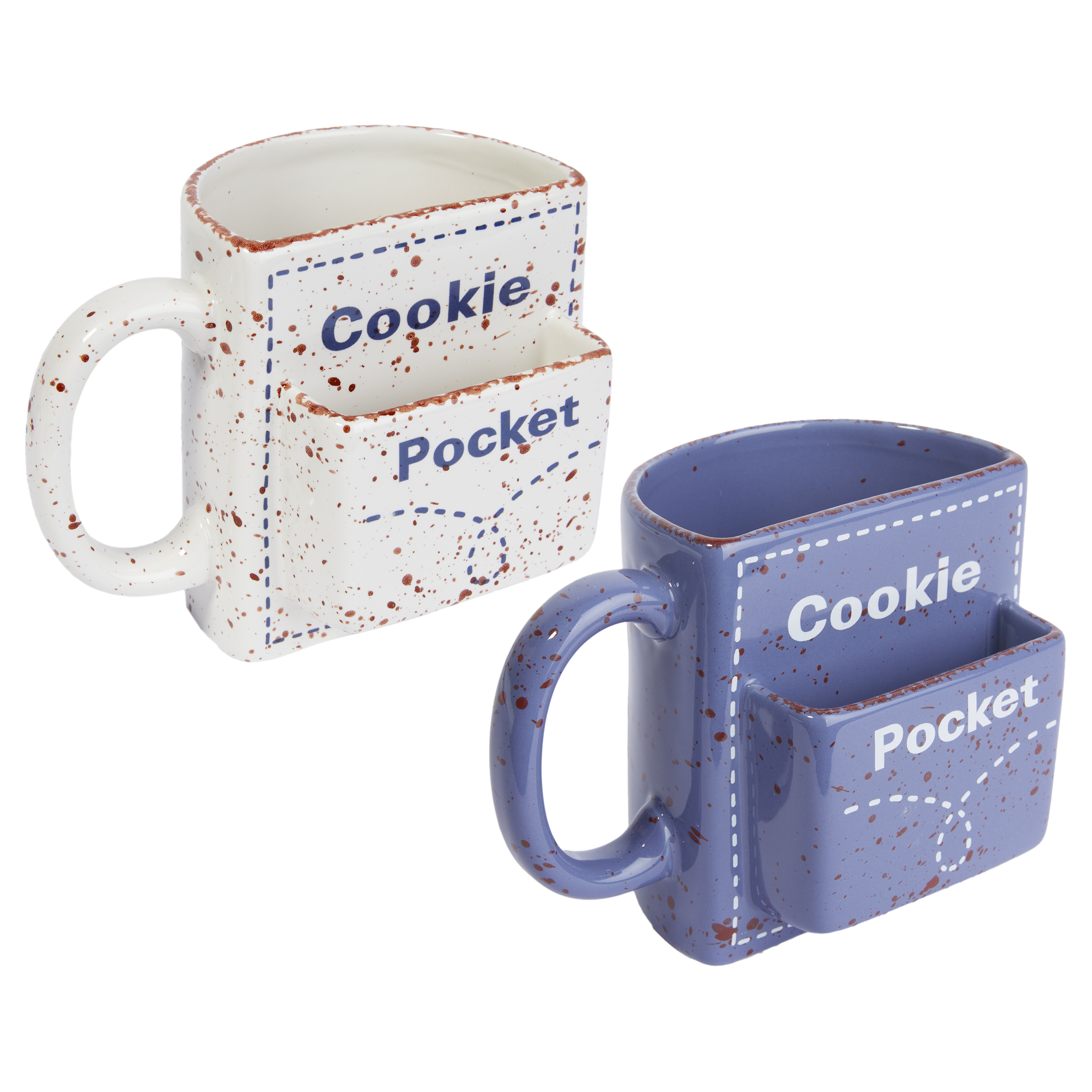 Emryn House Cookie Pocket Mugs Set of 2 with Gift Box | HSN