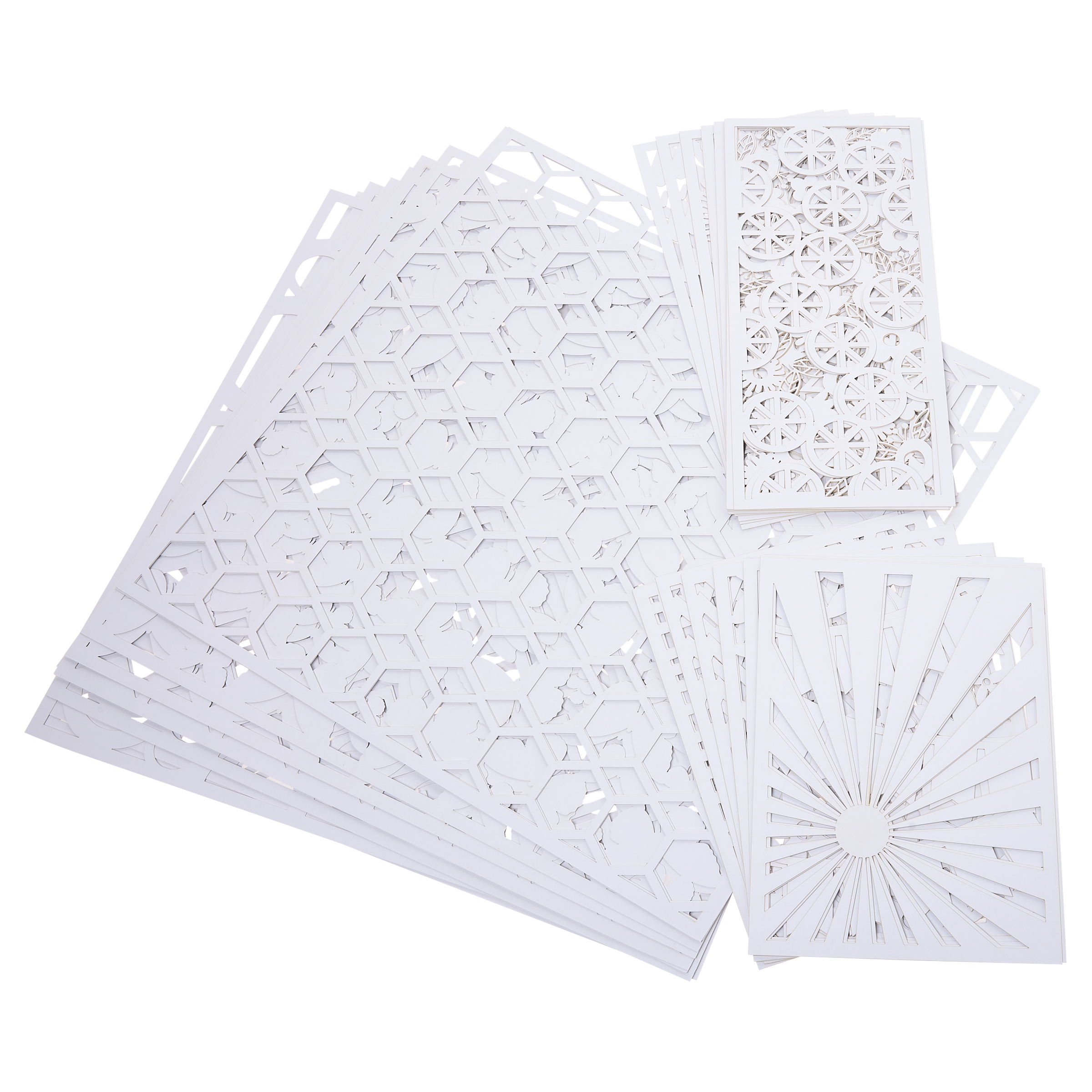 Kingston Crafts 30-Sheet Die-Cut Paper Pack - 3 Sizes | HSN