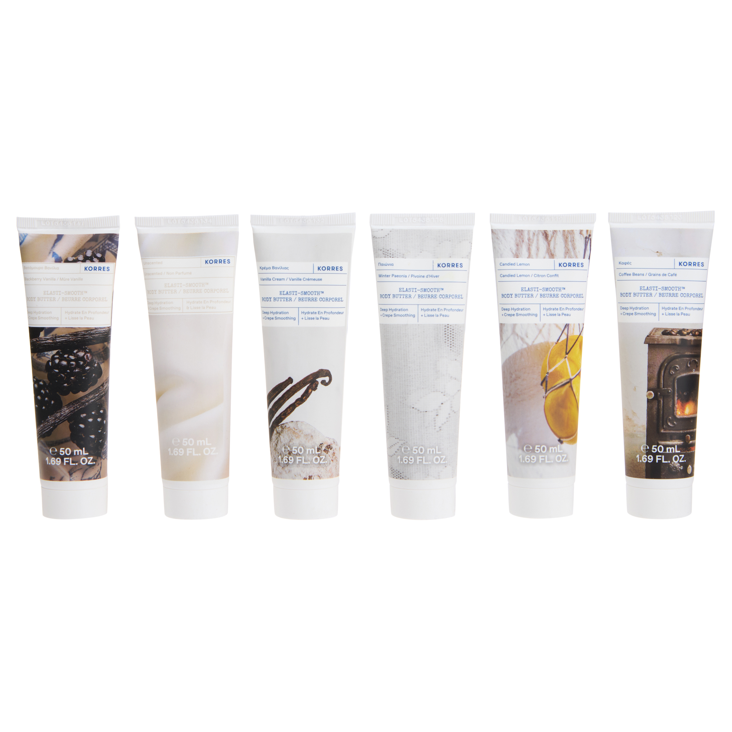 Korres 6-piece Body Butter Set with Gift Bag - 23376680 | HSN
