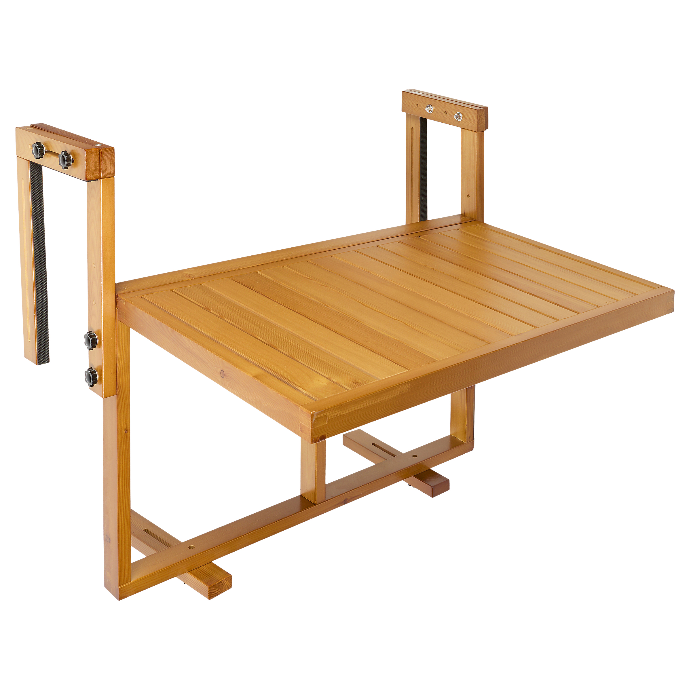 Improvements Adjustable Balcony/Railing Folding Table | HSN