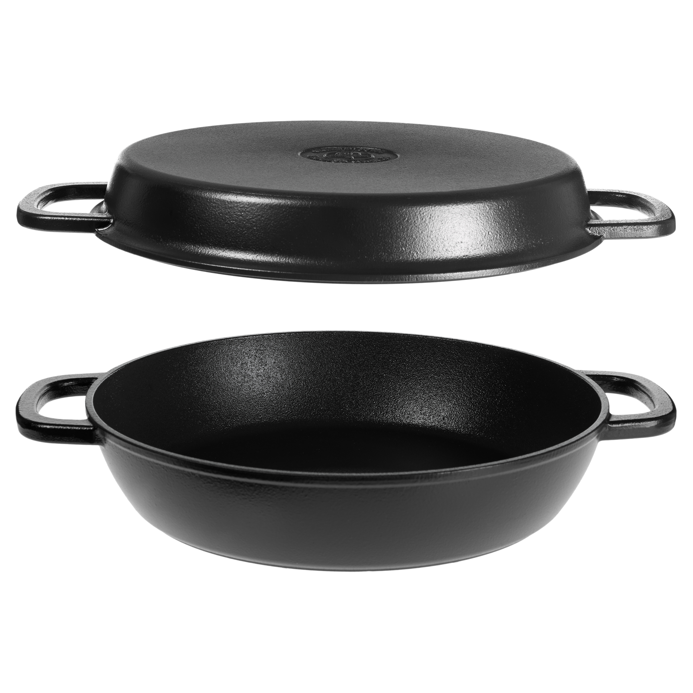Kitchen HQ Diamond Infused Ceramic Nonstick 12" Dual Pan Set | HSN