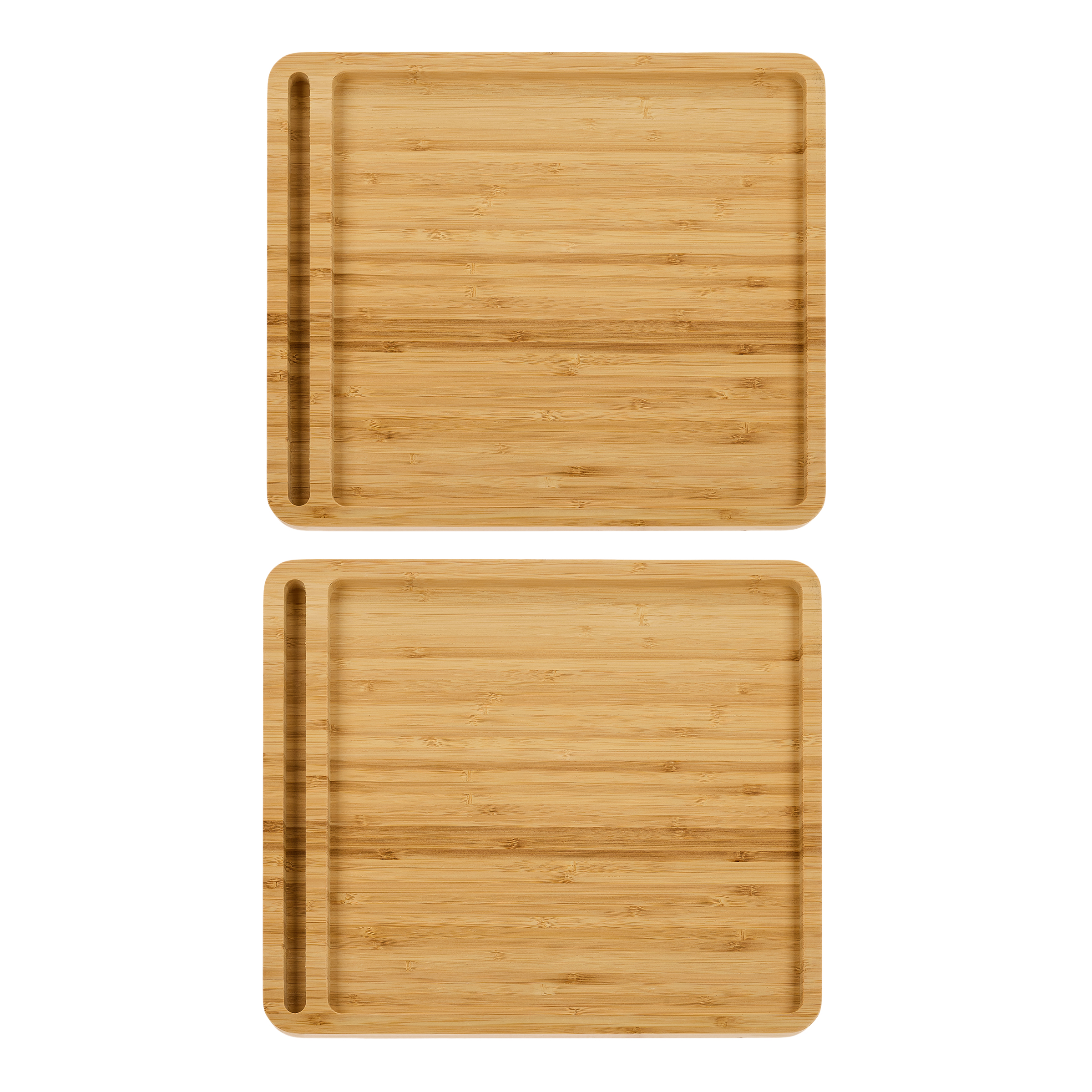 Improvements Bamboo Sofa Arm Tray/Table - Set of 2 | HSN