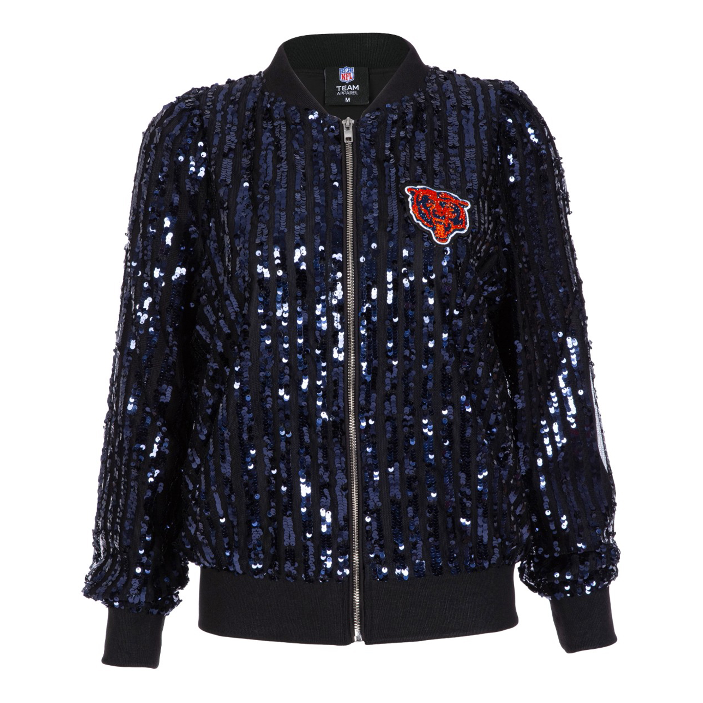 Officially Licensed NFL Women's Sequin Jacket by Cuce | HSN