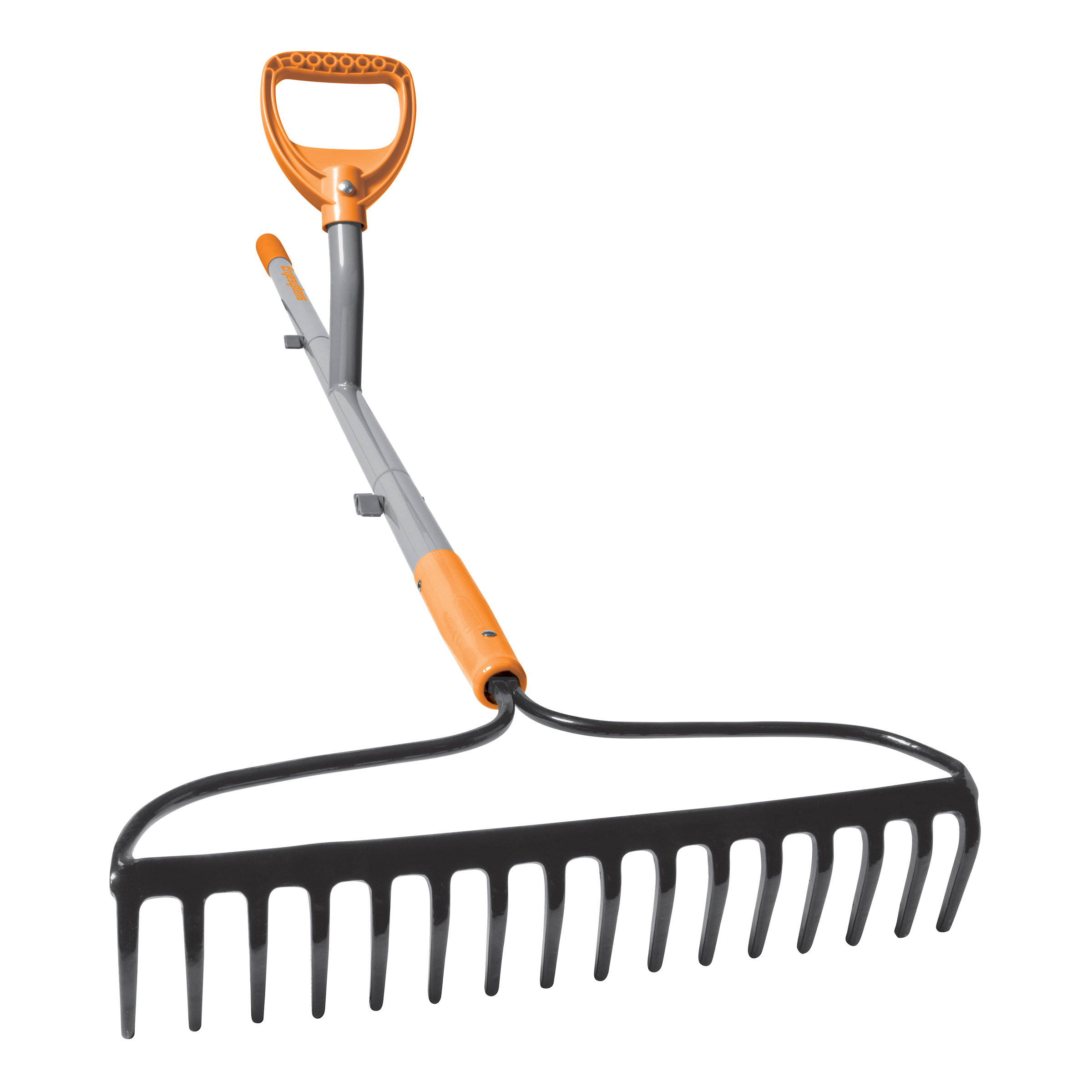 Sun Joe Garden Rake with Extra Handle | HSN
