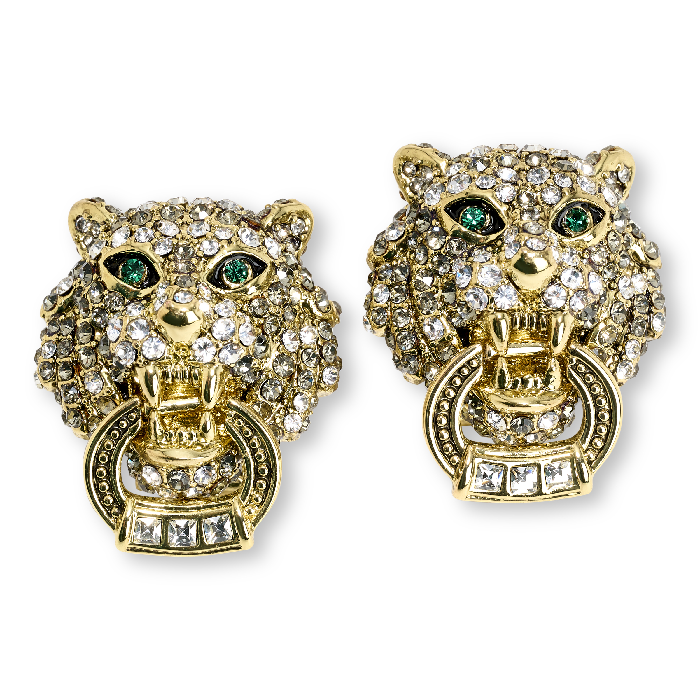 Heidi Daus Animal Magic Crystal-Encrusted Stud Earrings - 23652289 | HSN