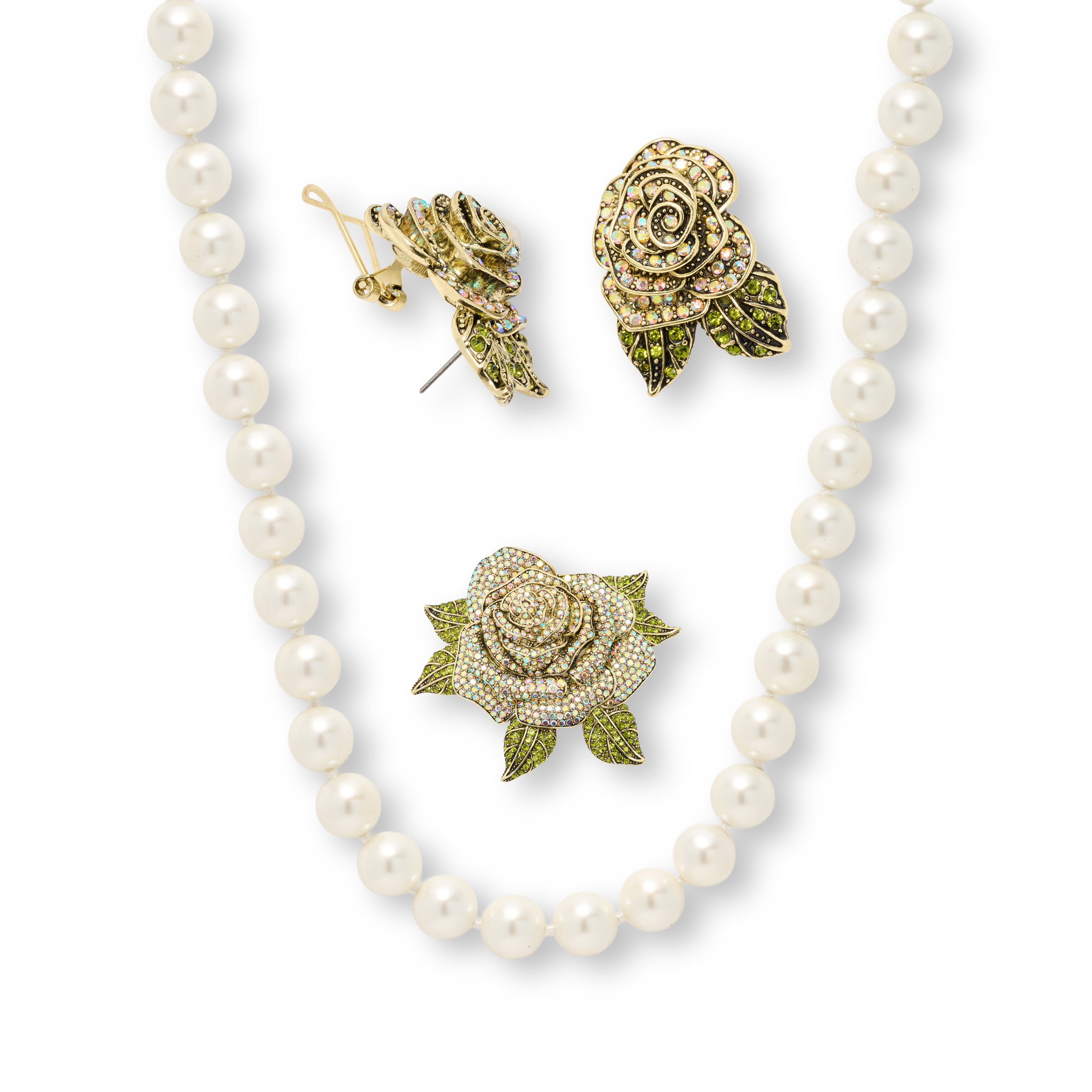 Heidi Daus Ravishing Rose Pearl Set | HSN