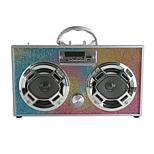 Boombox Couture Mini Bling Boombox with BT & LED Lights - 20637247 | HSN