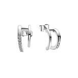 Stately Steel Stainless Steel Pixie Earrings - 21806191 | HSN