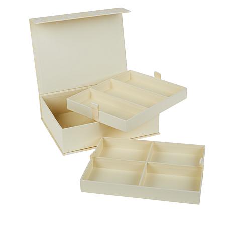 Anna Griffin® Embellishment Storage Box with Pull-Out Trays - 9895919 | HSN