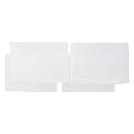 Diamond Press Large Plastic Storage Boxes - 4-pack | HSN