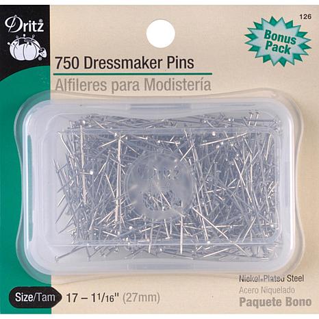 Dritz Dressmaker Pins 750/Pkg - Size 17 | HSN
