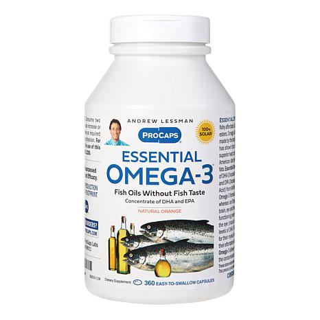 Essential Omega-3 Orange - 180 Capsules - 9580453 | HSN