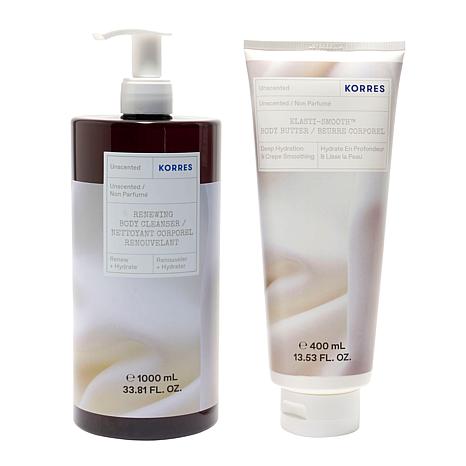 Korres 2pc Jumbo Body Cleanser and Body Butter Set - 10094266 | HSN