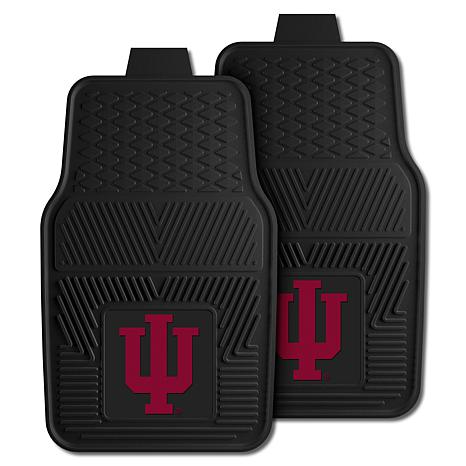 Officially Licensed NCAA 2pc Vinyl Car Mat Set - Indiana University ...