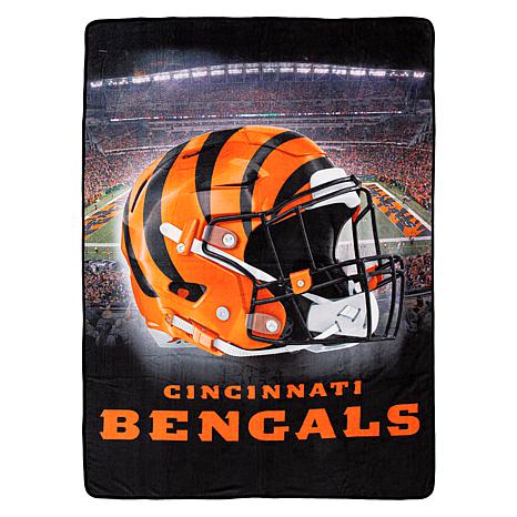Officially Licensed NFL 66" x 90" Oversized Home Turf Throw - Bengals ...