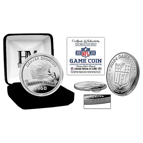 Officially Licensed NFL Game Coin - Broncos - 23368711 | HSN
