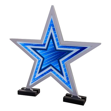 Officially Licensed NFL LED Logo Infinity Light - Cowboys - 23659502 | HSN