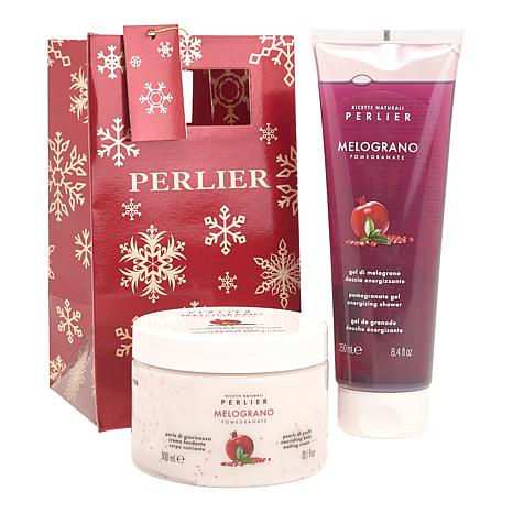 Perlier Body Cream and Shower Cream with Gift Bag | HSN