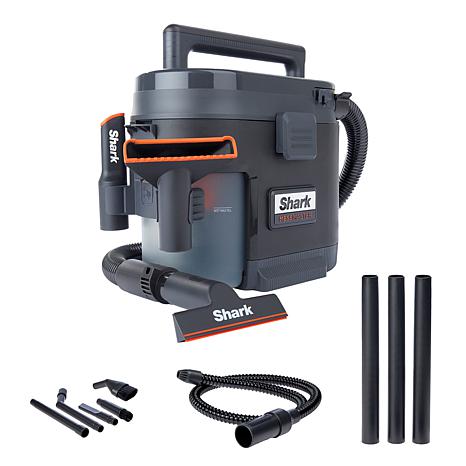 Shark Mess Master Wet/Dry Portable Vacuum with Home & Car Kit ...
