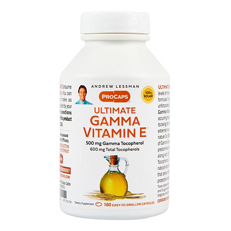 Ultimate Gamma Vitamin E - 180 Capsules - 6523624 | HSN