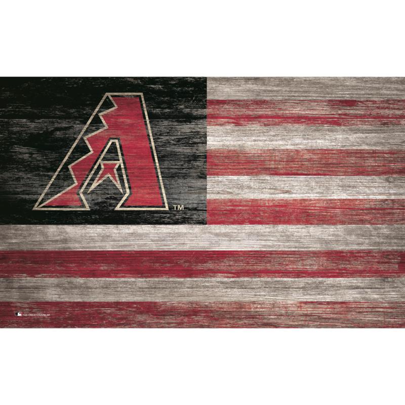 Arizona Diamondbacks Distressed Flag 11x19 - 9255339 | HSN