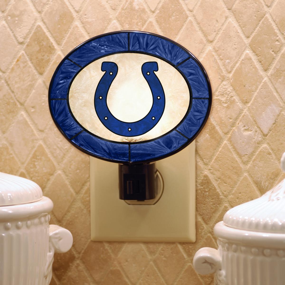 Team Glass Nightlight - Indianapolis Colts - 3093402 | HSN