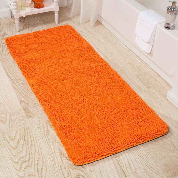Lavish Home Memory Foam Shag Bath Mat - 24" x 60" - 8357156 | HSN