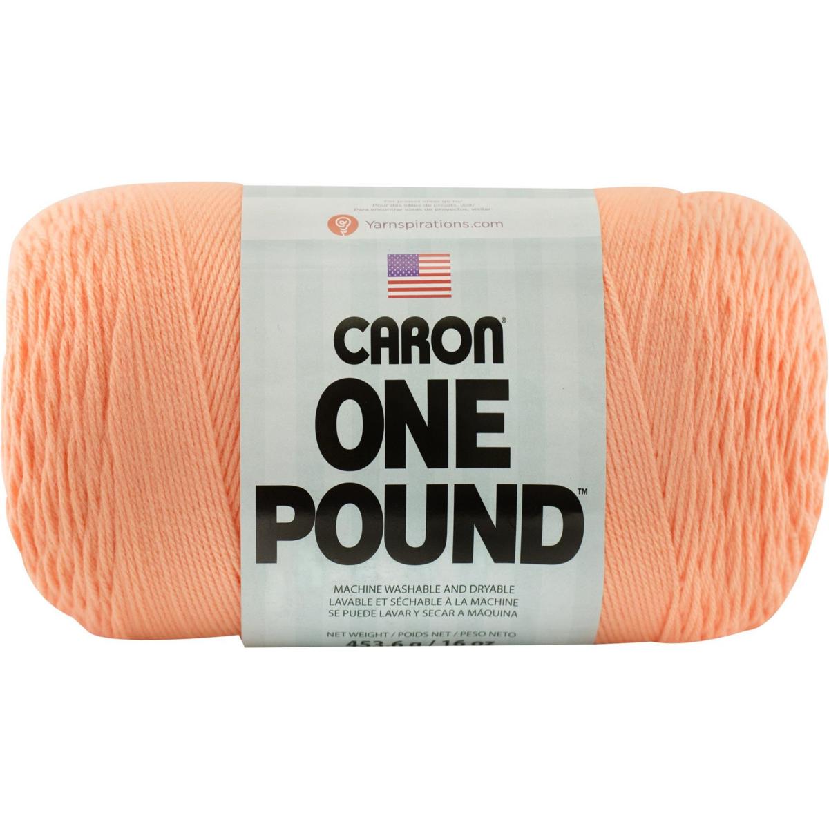 Caron One Pound Yarn - Peach | HSN
