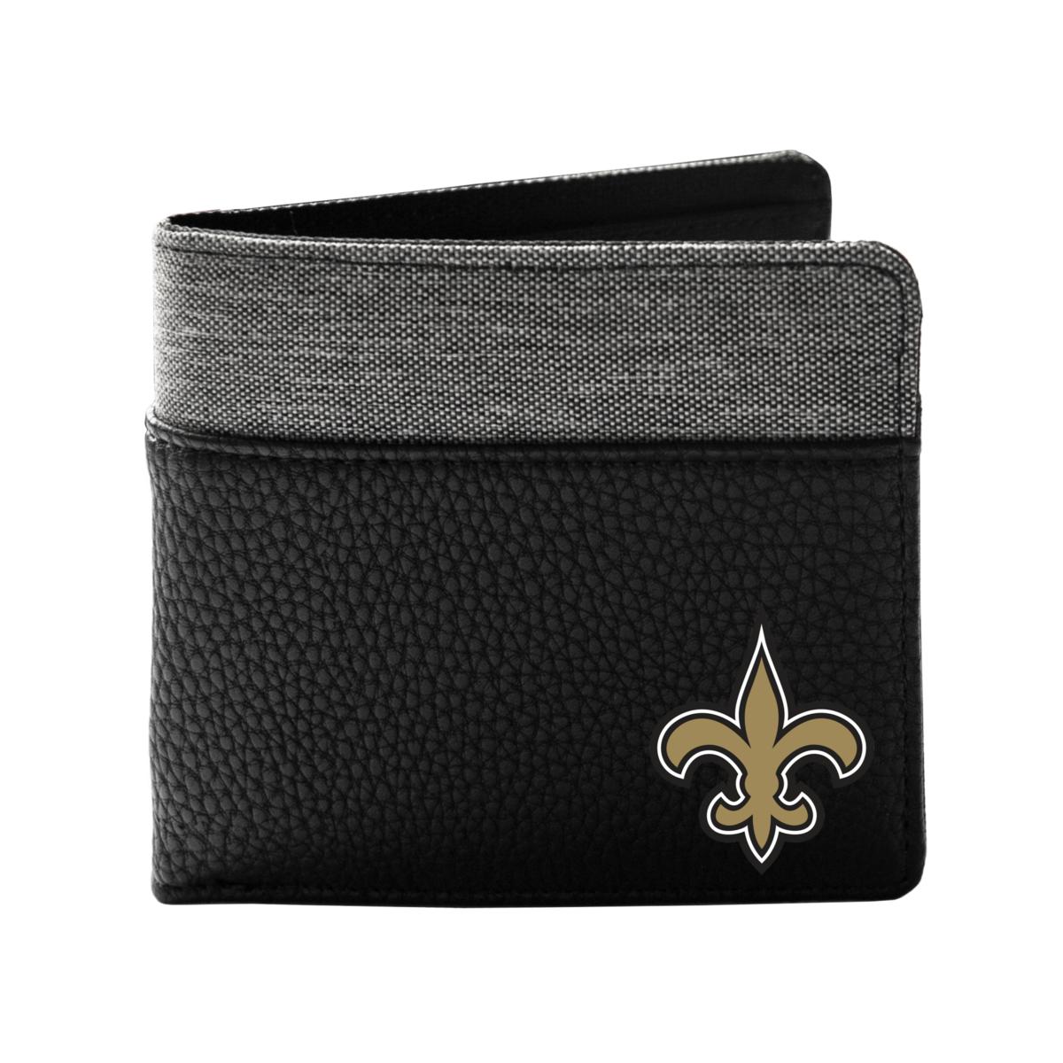 Officially Licensed Littlearth NFL New Orleans Saints Bifold Wallet | HSN