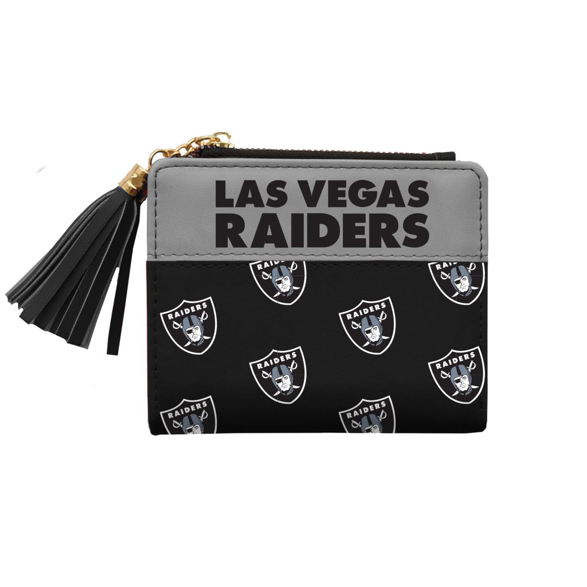 Officially Licensed NFL Las Vegas Raiders Mini Organizer Wallet ...