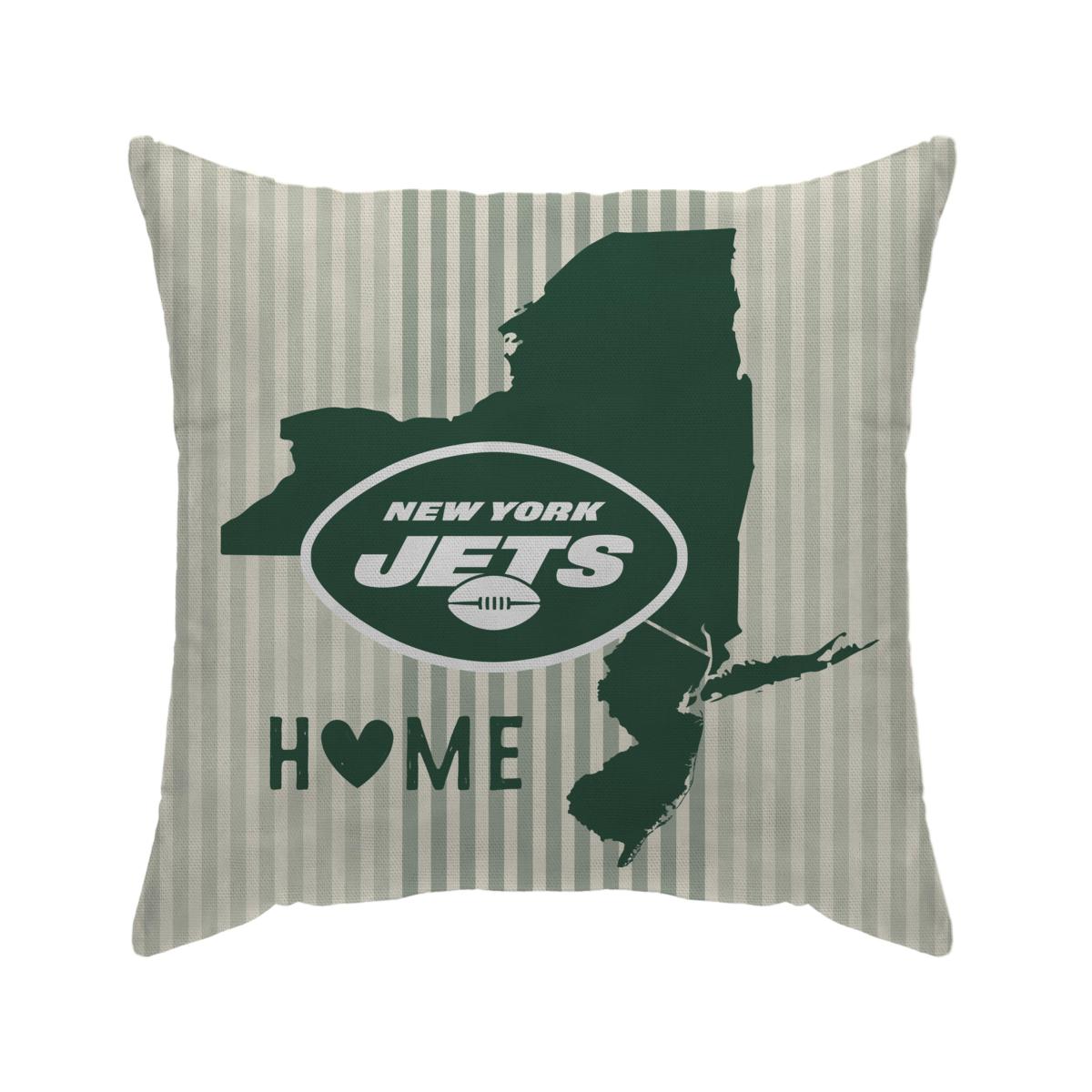 Officially Licensed NFL New York Jets Home State Duck Décor Pillow ...