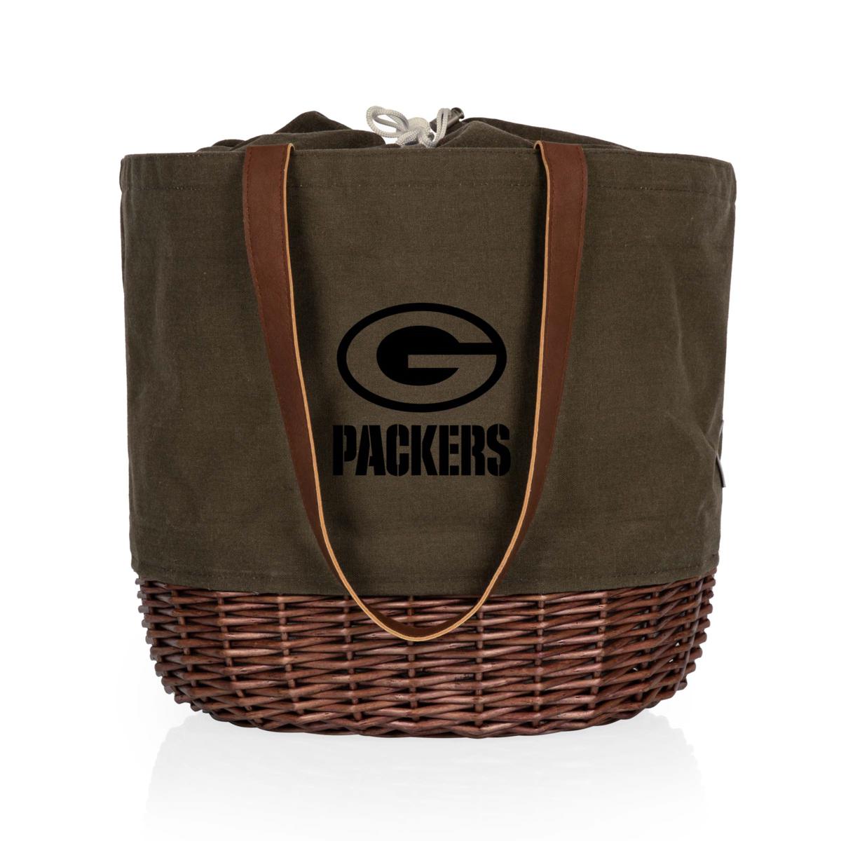 Officially Licensed NFL Green Bay Packers Basket Tote Bag - 20672117 | HSN