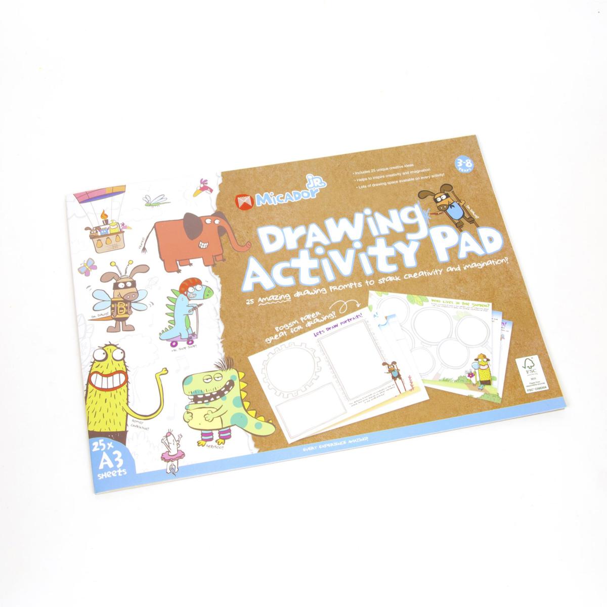 Micador jR. Drawing Activity Pad, 11.75" x 16.5" - 20765206 | HSN